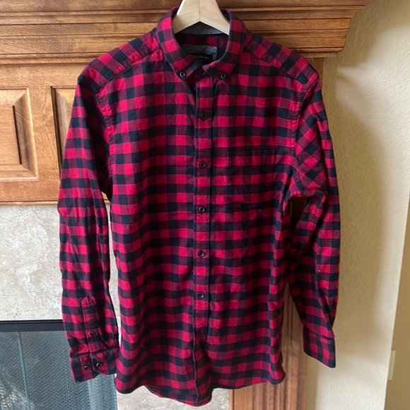 Johnston & Murphy | Shirts | Johnston And Murphy Plaid Flannel Shirt ...